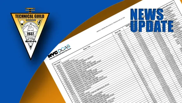 FY 2026 DCAS Exam Schedule | Local 375